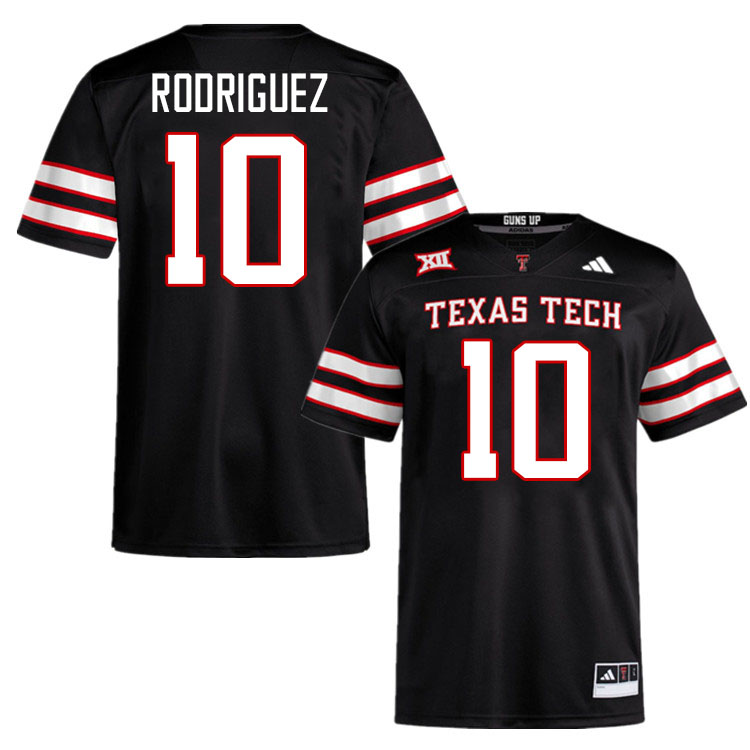 Jacob Rodriguez Texas Tech Jerseys,TTU Red Raiders #10 Jacob Rodriguez ...