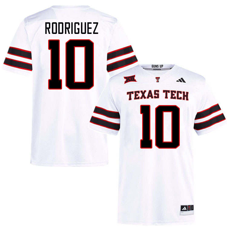 Jacob Rodriguez Texas Tech Jerseys,TTU Red Raiders #10 Jacob Rodriguez ...
